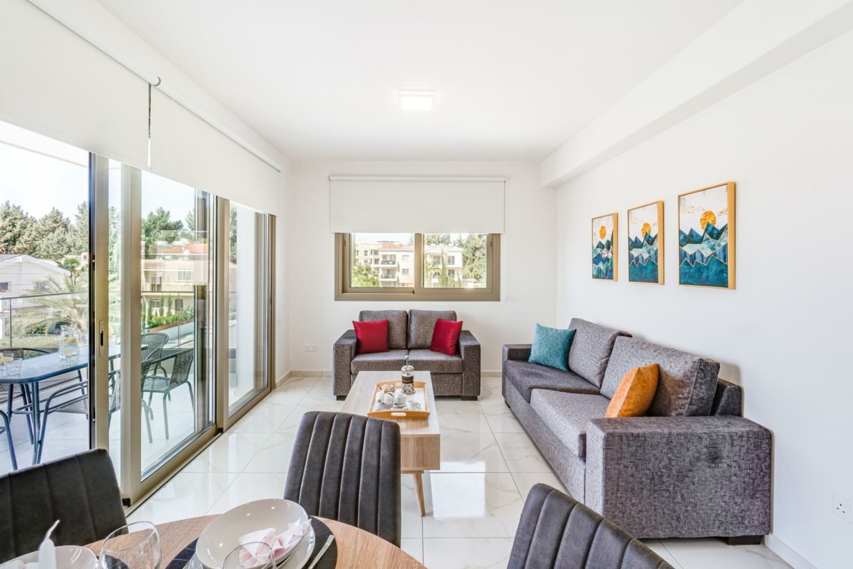 Adolina Apartment 201, Paphos, Cyprus - 2-Bed Flat - Ezoria